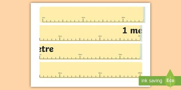 1 Metre Display Display Poster