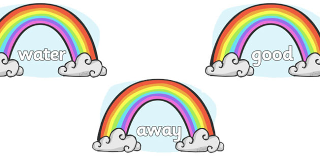 Next 200 Common Words on Rainbows