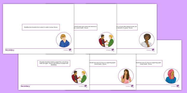 Embracing Disability - Disability Awareness Worksheets
