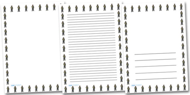 FREE! - Female Firefighter Portrait Page Borders- Portrait Page Borders