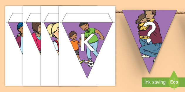 R U OK? Day Display Bunting - mental health, friends, friendship, class