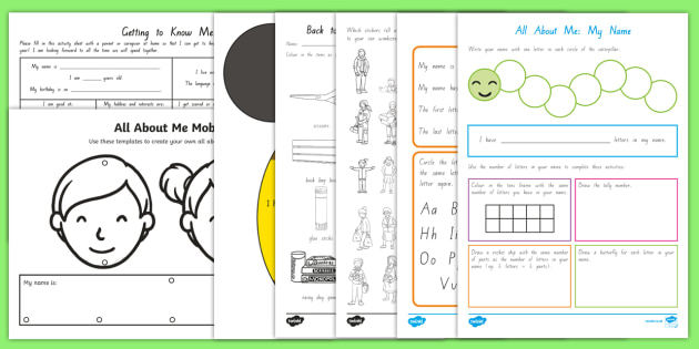 Year 1 First Week Back Activity Pack