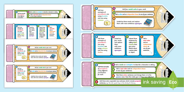 Year 6 Editing Pencils (teacher made)