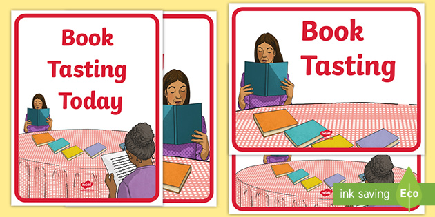 Book Tasting Posters