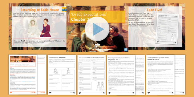 GCSE Great Expectations Chapter 38 Lesson Pack
