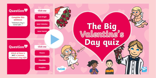 Valentine's Day Quizzes | twinkl.com.au