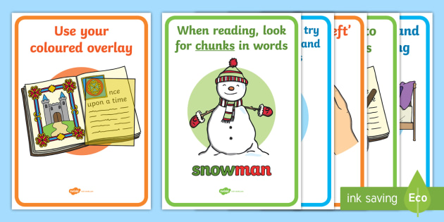 Dyslexia Support Posters - dyslexia, support, poster, display