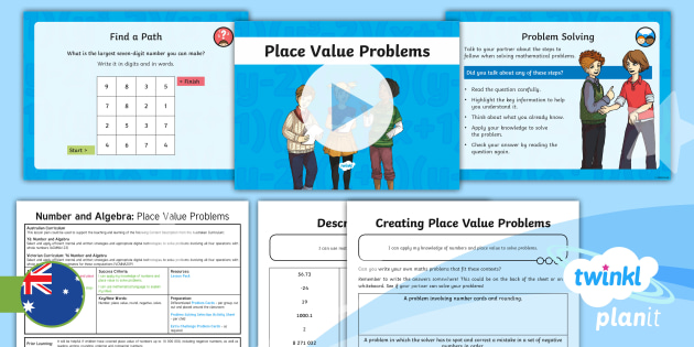 PlanIt Mathematics Y6 Number and Algebra Place Value Problems (1 ...