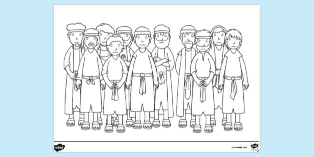 FREE! - Brothers Angry And Jealous - Colouring Sheet