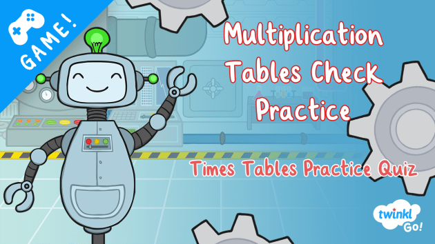 MTC Multiplication Tables Check Practice - Twinkl