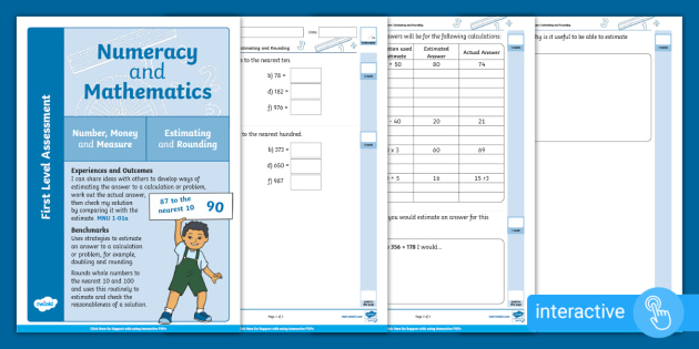 Rounding Assessments | twinkl.com.au