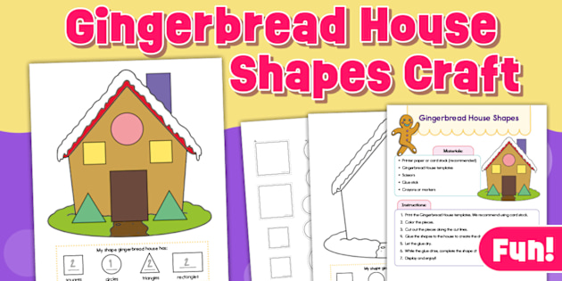 Gingerbread House Shapes