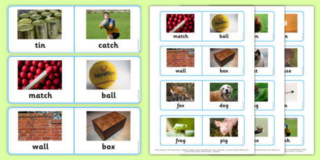 Photo Rhyming Loop Cards (teacher made)