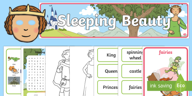 Sleeping Beauty Story Sack (teacher made)