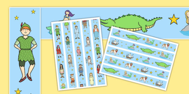 Peter Pan Display Borders