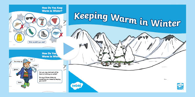 How Animals Keep Warm in Winter PowerPoint (teacher made)