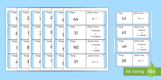 Rompecabezas De Valor Posicional Decimal