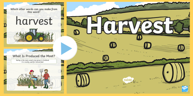 Harvest Assembly PowerPoint (teacher made)