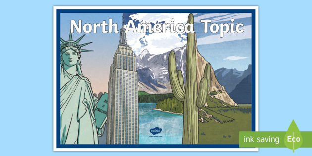 North America Topic Display Poster - North America