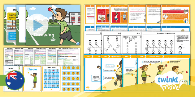 Move PE Year 1 Multi-Skills: Sports Day Unit Pack