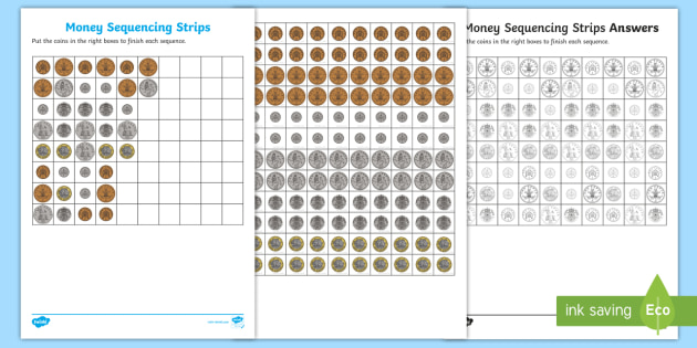 Money Sequencing Strips