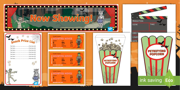 Spooky Cinema Role Play Pack