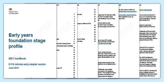 Eyfs Profile Handbook 2021 Teacher Made