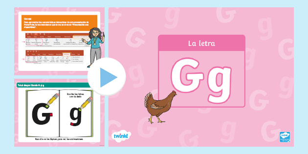 PowerPoint: Letra G