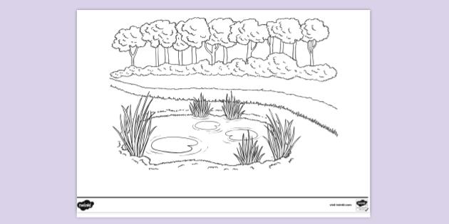 Background Path Colouring Sheet