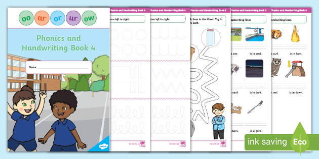 Phonics and Handwriting Book 4 (teacher made)