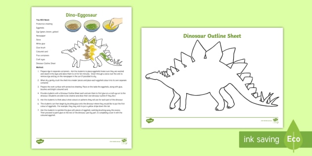 Dino-eggosaurus Activity (teacher made)
