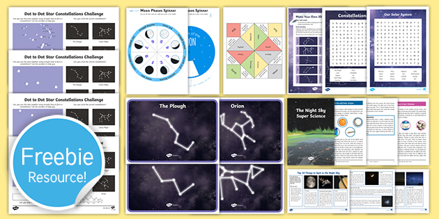 FREE! - KS2 Autumn Fun in the Holidays: Exploring the Night Sky ...