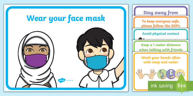 School Reopening SOP Posters (Teacher-Made)