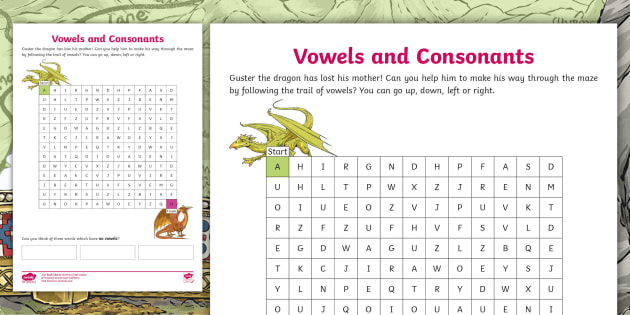 Vowel Consonant E Worksheets