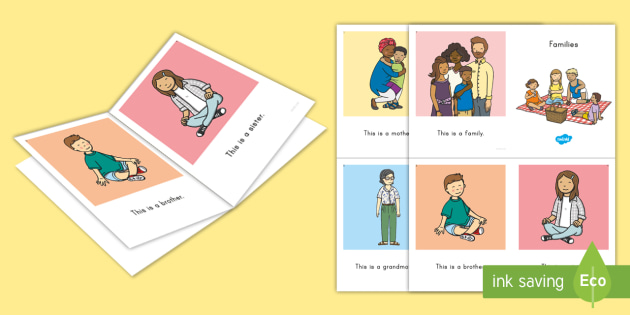 Families Early Emergent Reader (teacher made)