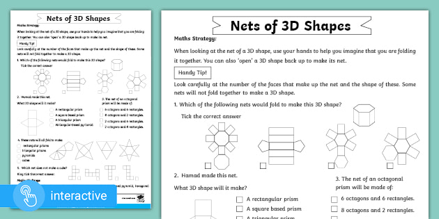 71 3d Shapes Worksheet Year 5 Kidworksheet Describe And Classify 3d 