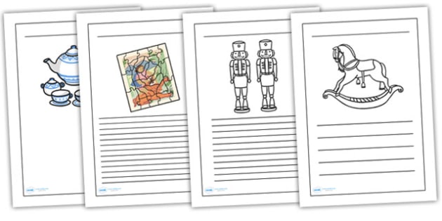 Victorian Toys Writing Frames (teacher made)