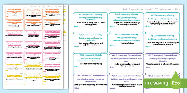 Queensland Kindergarten Learning Guidelines Stickers - -Australia