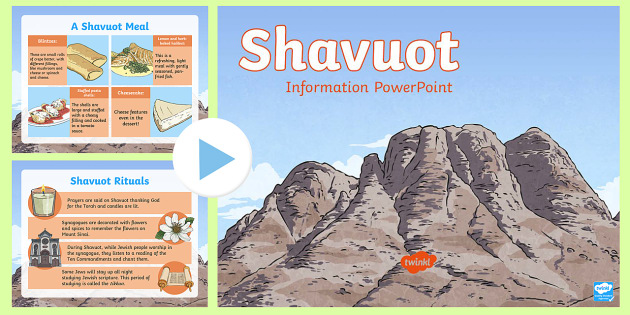 Shavuot Information PowerPoint | Jewish Festival