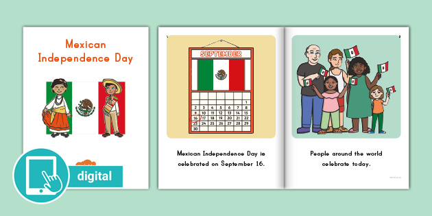 Interactive Mexican Independence Day eBook Emergent Readers