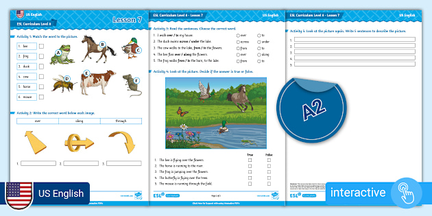 Language Interactive Activity Sheet • Twinkl.ca