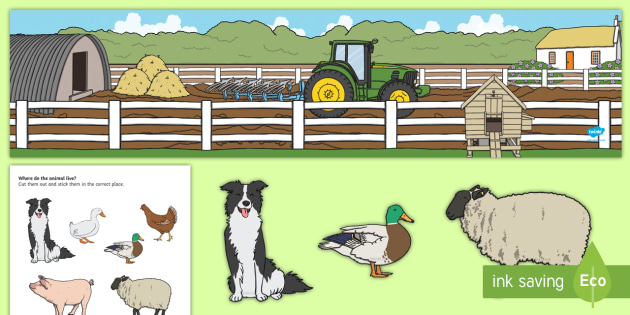Farm Sorting and Grouping Activity (teacher made)