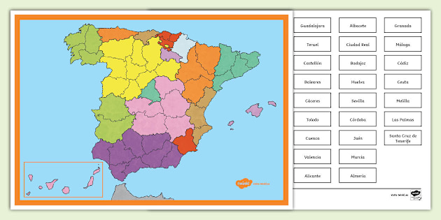 Provincias De Espana Cómo Se Dibujaron Las Provincias En España: Los