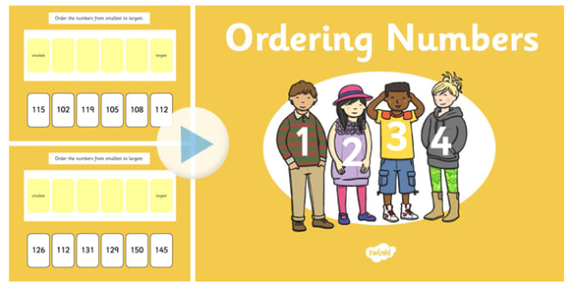 Ordering 3 Digit Numbers Notebook (teacher made)