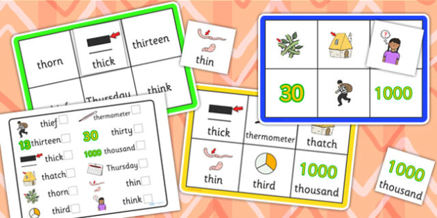 th Sound Bingo and Lotto Game