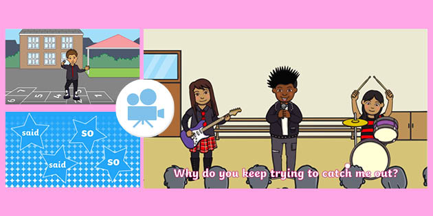 Level 4 Tricky Word Song said, so, have, like | Twinkl Go!