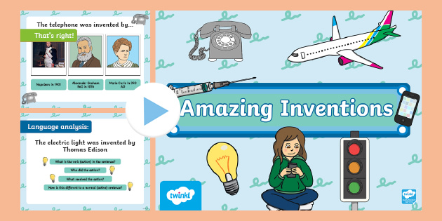 Passive Voice PPP: Amazing Inventions (teacher made)