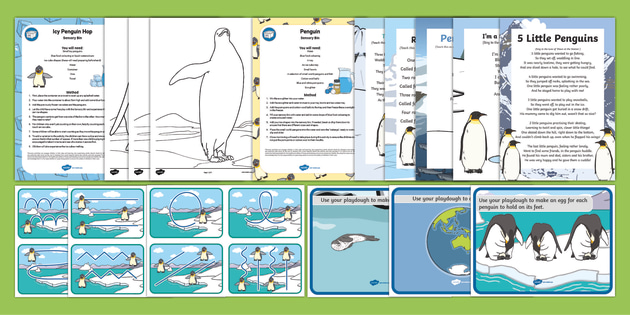 EYFS Penguin Resource Pack (Ages 0-3) (teacher made)