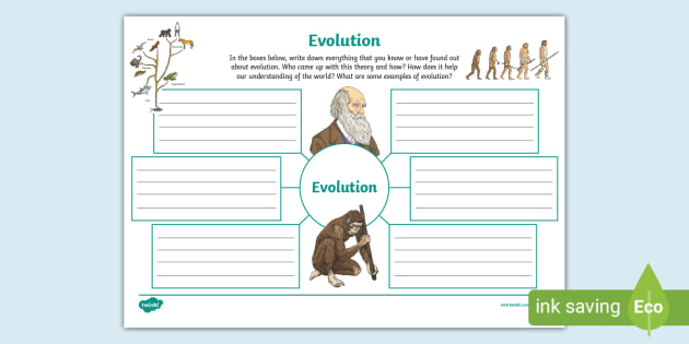 Evolution Mind Map (teacher made)