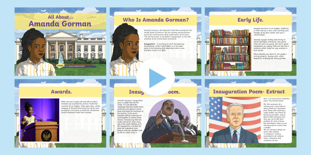 Amanda Gorman PPT (teacher made)